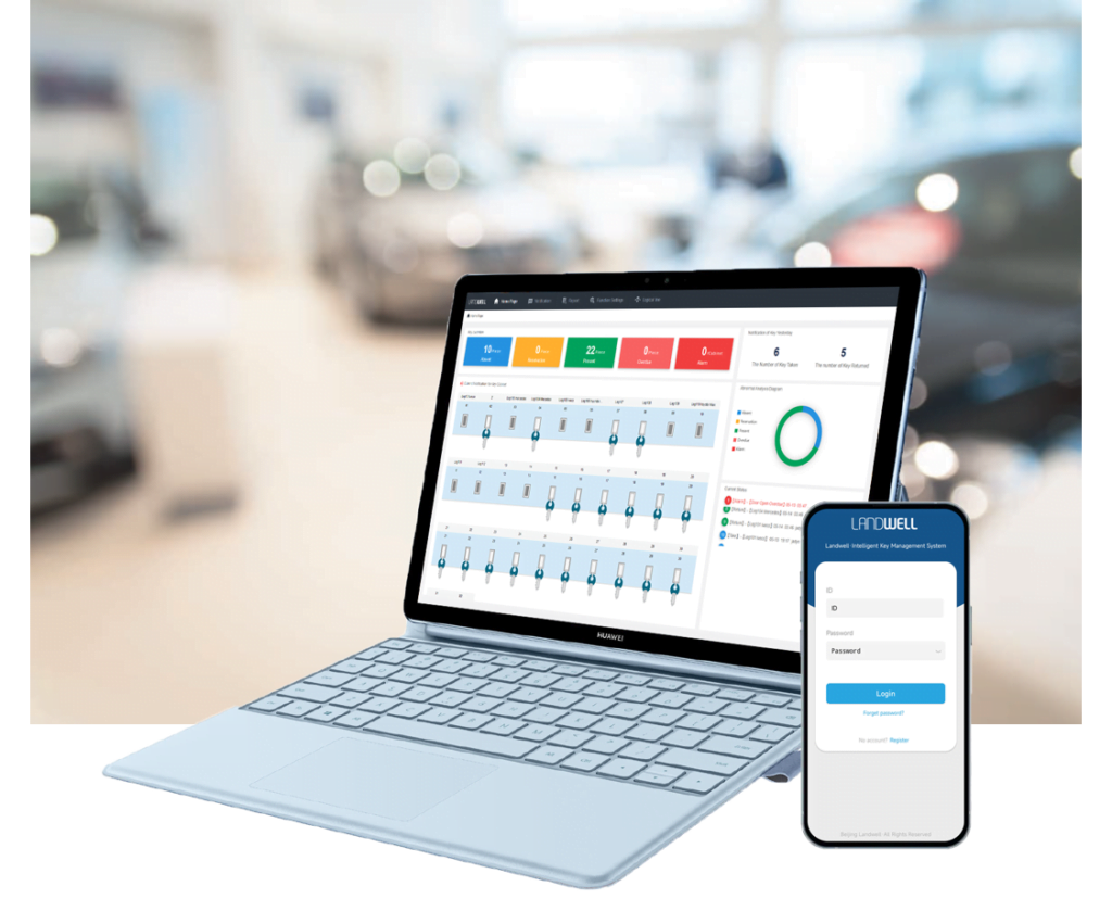 Automotive - Electronic Key Cabinet Management System | Landwell