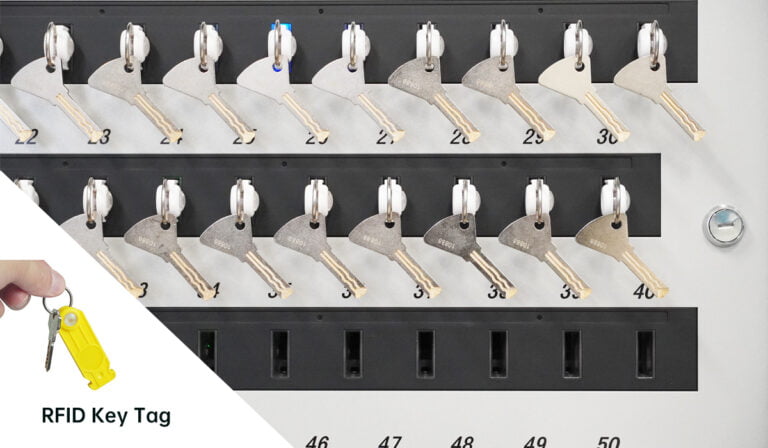 Auto door closing - Electronic Key Cabinet Management System | Landwell